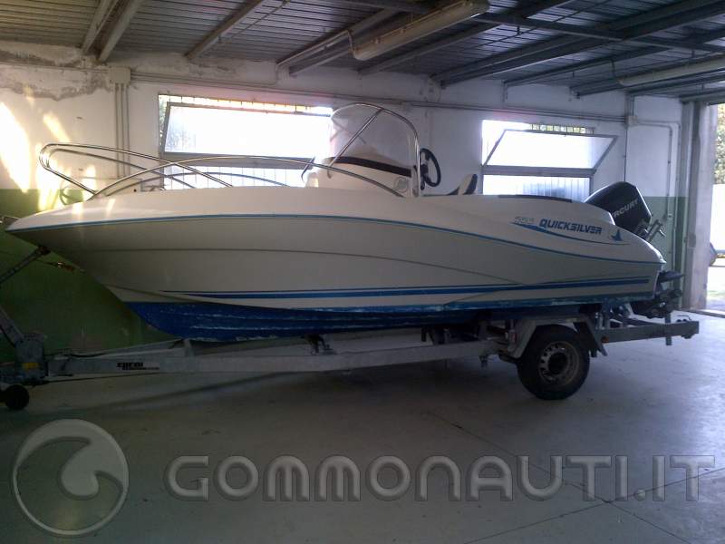 BARCA QUICKSILVER 555 COMMANDER OPEN + MERCURY BIGFOOT 40 HP
