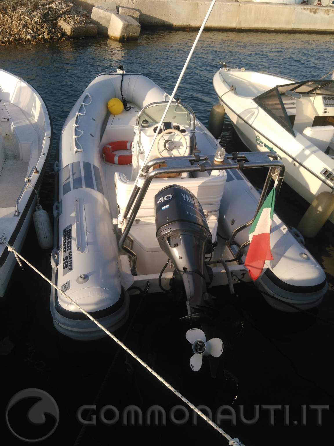 GOMMONE JOKER BOAT COASTER 515 + EVINRUDE E-TEC 75 HP