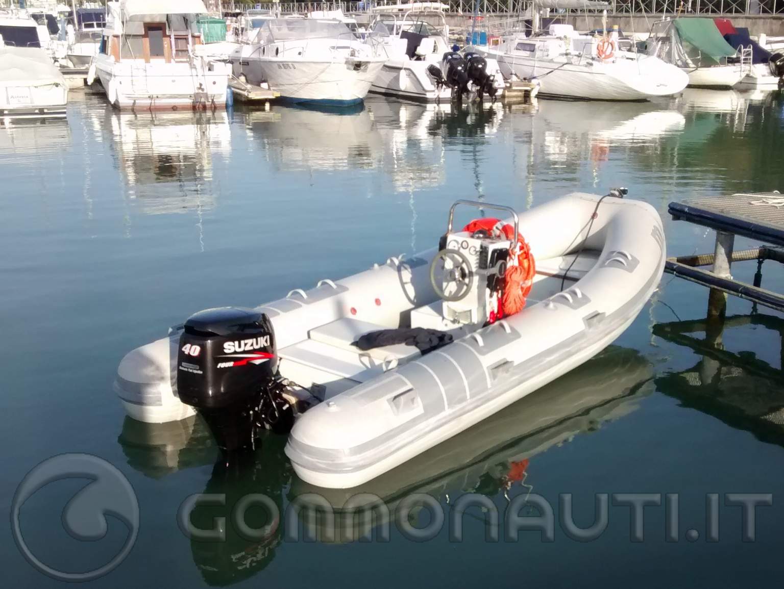 GOMMONE MARSHALL M80 RT + SUZUKI DF 40 ASTL 40 HP