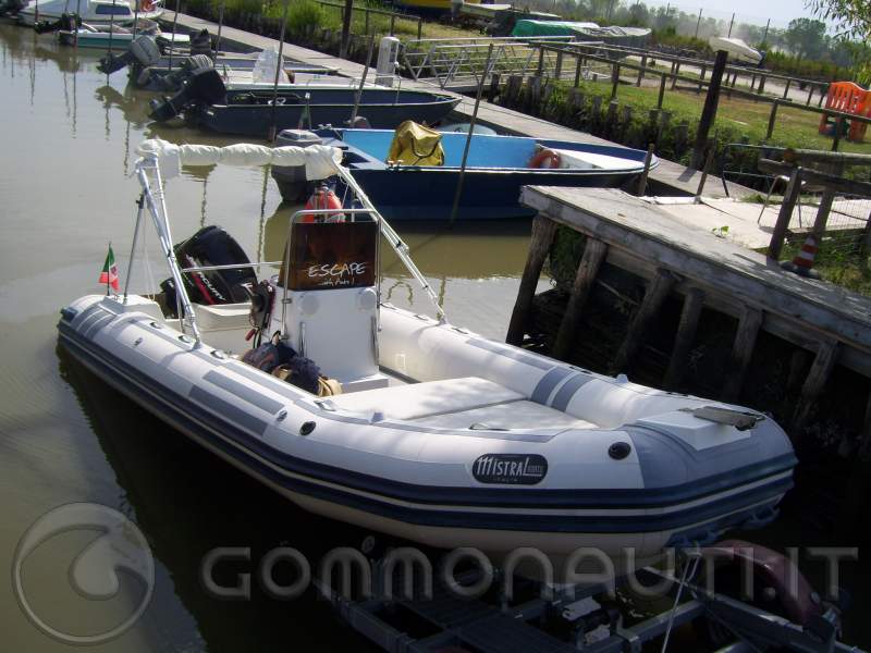 GOMMONE MISTRAL BOATS 600 + MERCURY ELPTO 90 HP