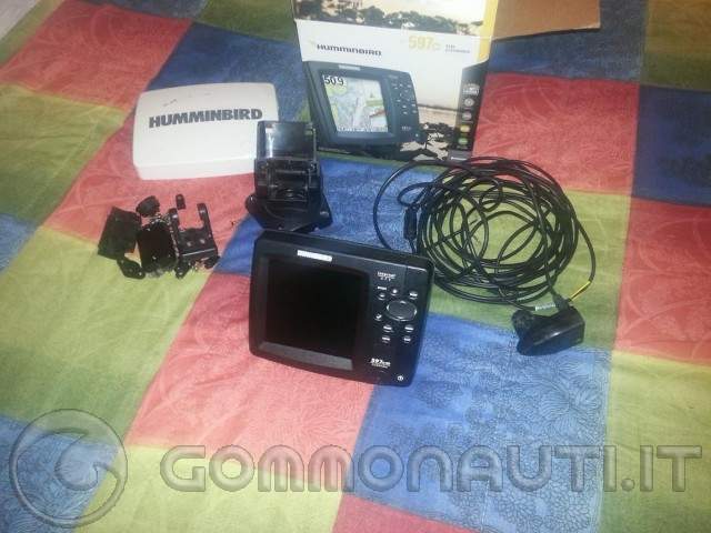 VENDO HUMMINBIRD 597 CXI COMBO GPS + ECOSCANDAGLIO