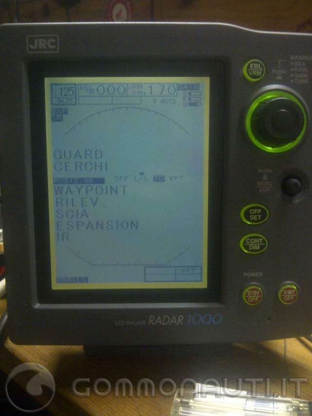 CERCO MANUALE RADAR JRC 1000 [PAG. 2]