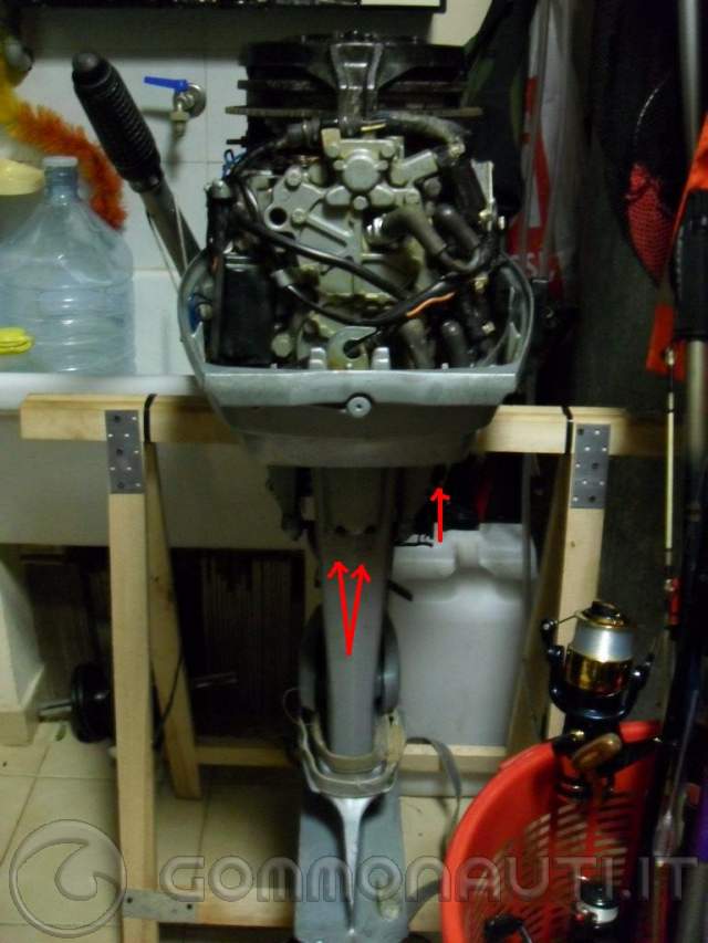 MOTORE 2 TEMPI EVINRUDE 25 CV DEL 1980 [GIRANTE]