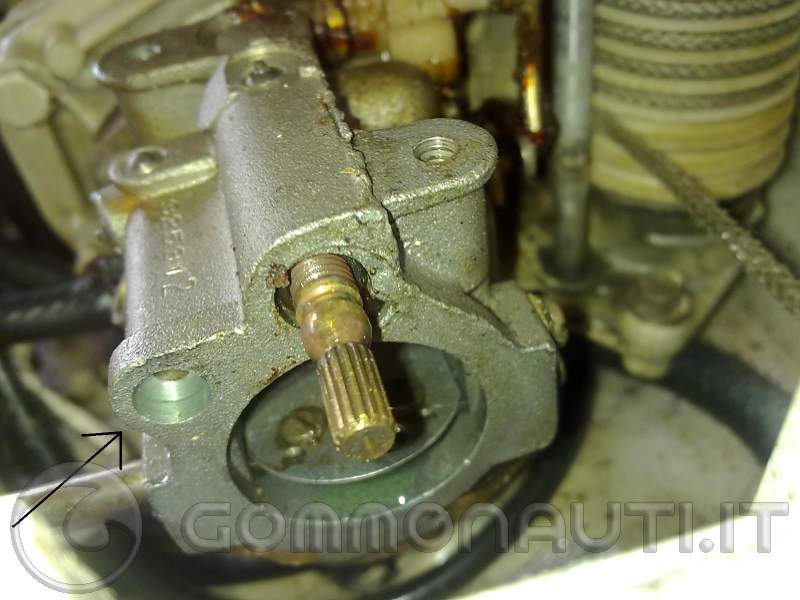 CARBURATORE DEL JOHNSON J8 7,5 CV DELL'80