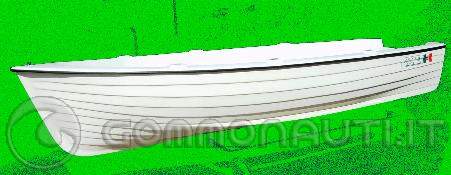 BARCA LANCIA 3,60 X 1,35 METRI DOPPIO SCAFO AUTOSVUOTANTE SCOPO PESCA ...