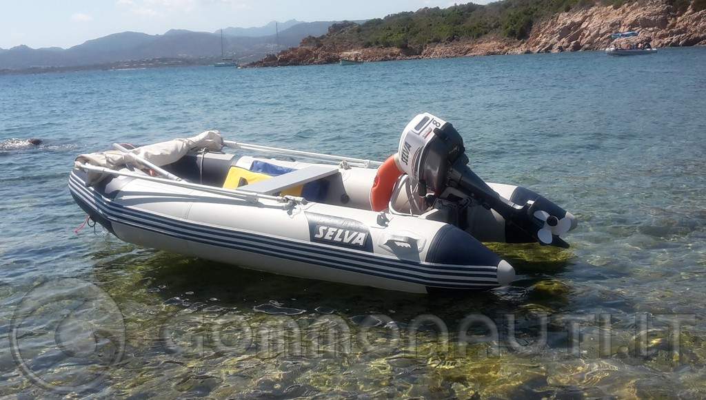 VENDO GOMMONE SELVA PA 320 ALU SMONTABILE