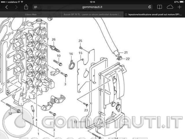 SUZUKI DF 70 TL - PARERI SU ALCUNI PARTICOLARI DURANTE ISPEZIONE [PAG. 2]