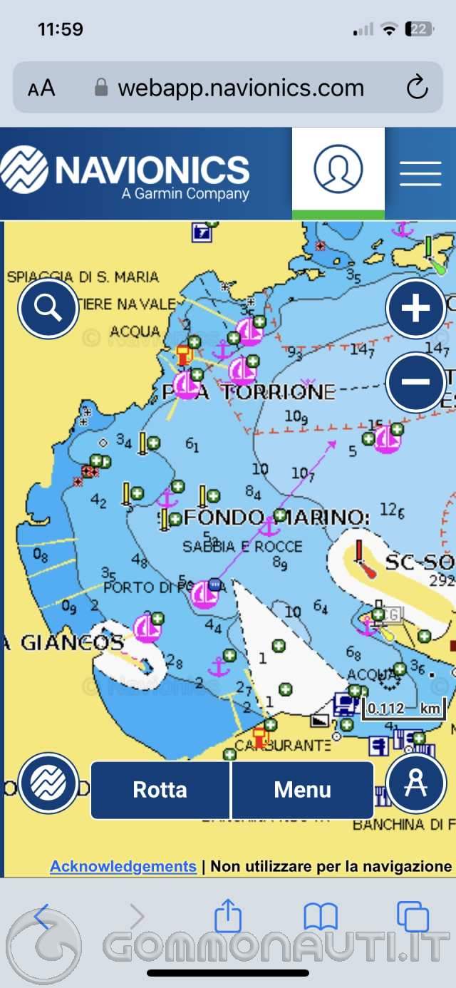 GPS GRADO 0: GEONAV 6 SUNSHINE E CARTOGRAFIA NAVIONICS CF 33G ...