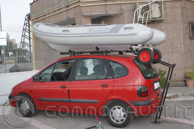 GOMMONE SUL TETTO AUTO