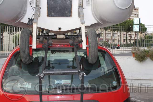 GOMMONE SUL TETTO AUTO