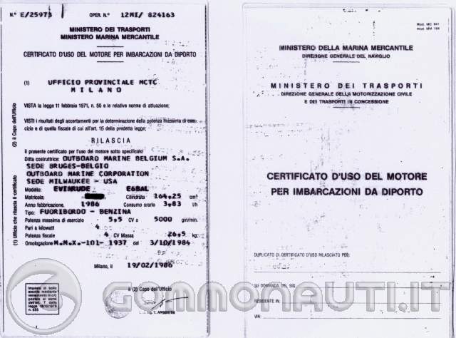 LIBRETTO MOTORE