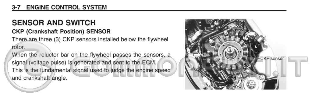 SPIA CHECK ENGINE SUZUKI DF40