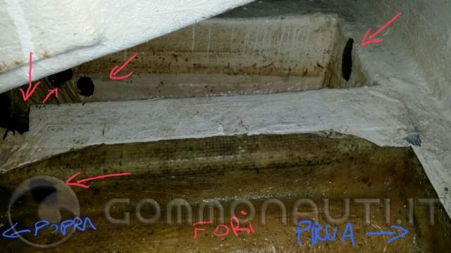 BARCA OPEN SIDRA , DUBBIO SU CORRETTI FORI SENTINA E GAVONI STAGNI (CON ...