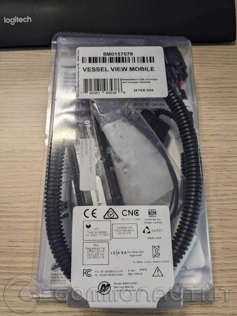 VENDO VESSELVIEW MOBILE MERCURY 8M0157078 NUOVO