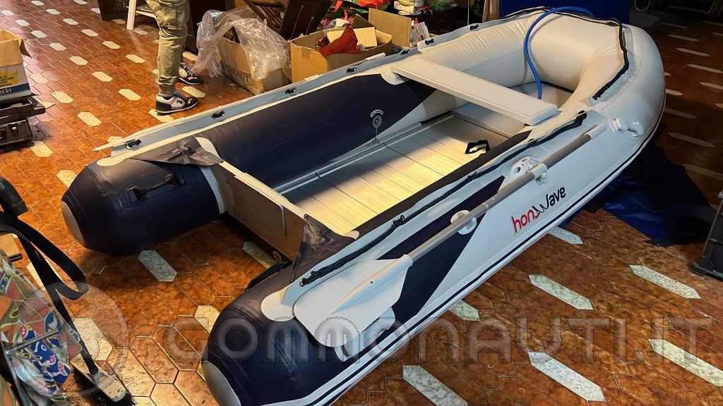 GOMMONE SMONTABILE HONWAVE T30 AE: QUALI RUOTE ALAGGIO? QUALI PORTACANNE?