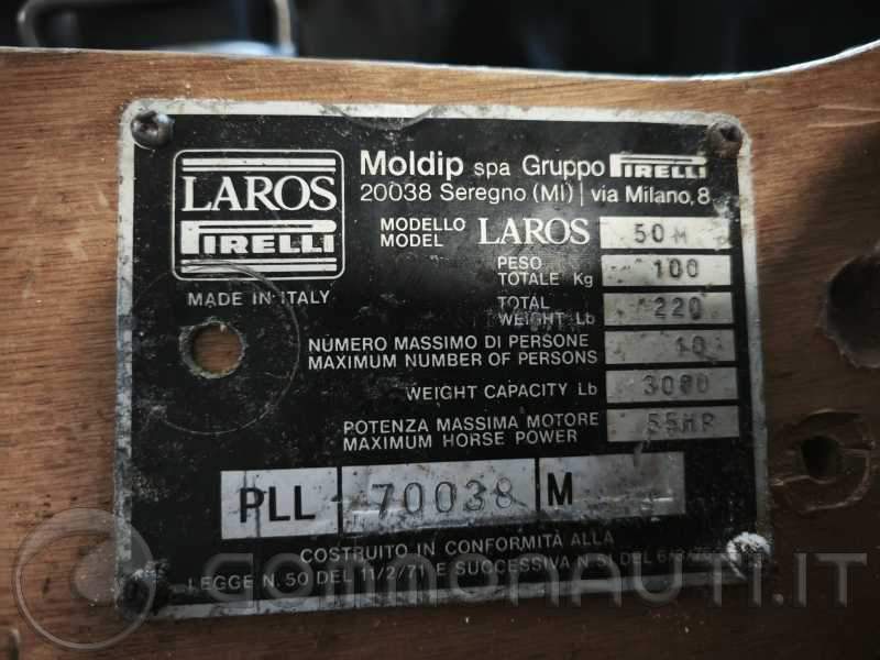 LAROS PIRELLI M50 VALVOLE COMPARTIBBILI