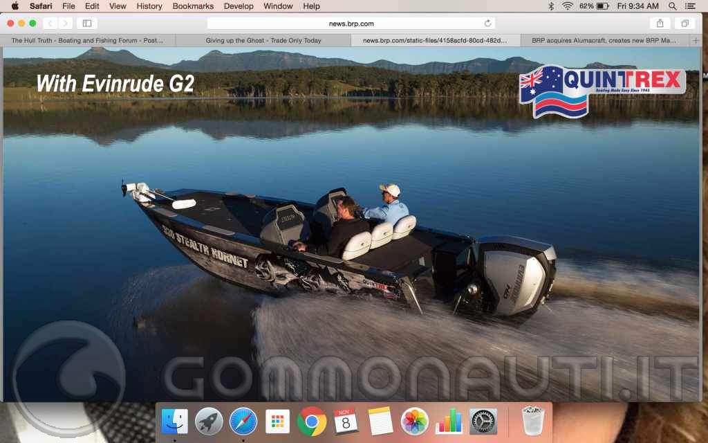 EVINRUDE GHOST VS. EVINRUDE G2